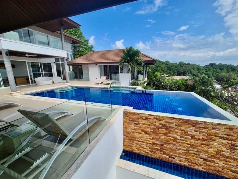 Luxury 5-Bed Sea View Pool Villa at Horizon Villas, Choeng Mon, Koh ...